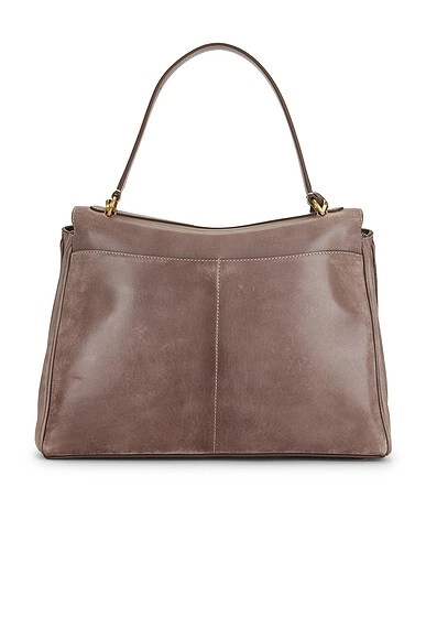 Balenciaga Rodeo Medium Top Handle Bag - Dark Noix