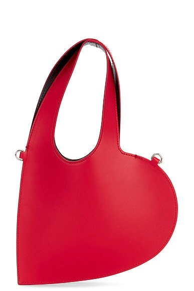 Coperni Mini Heart Top Handle Bag - Red