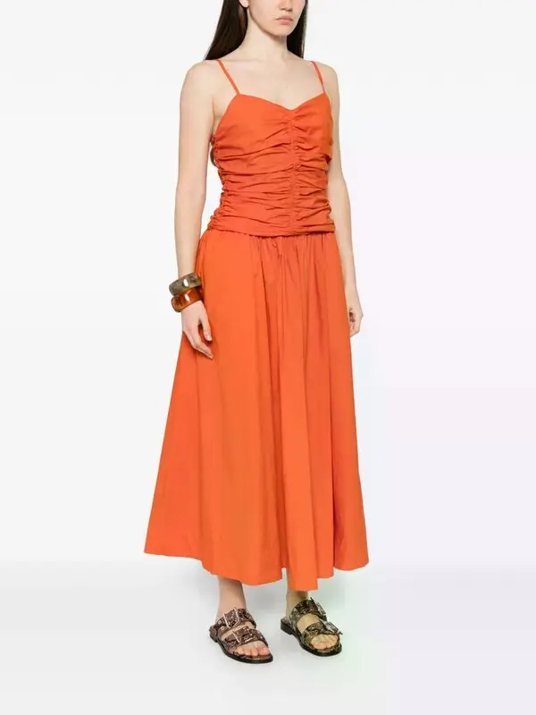 Marella Ruched Midi Dress