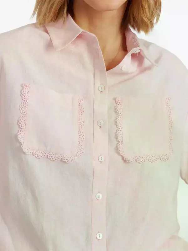 Chinti & Parker Scallop Trim Shirt