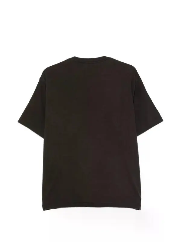 Auralee Brushed Jersey T-shirt - Black