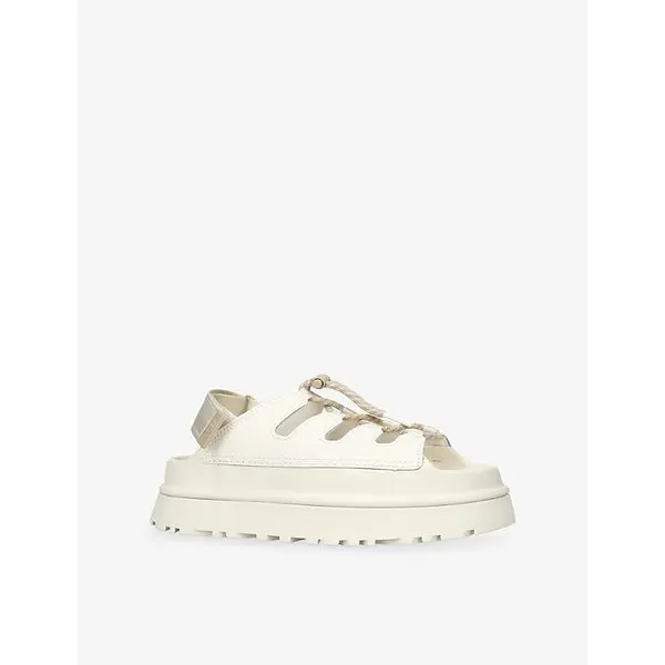UGG Goldenglow Coated-leather Sandals