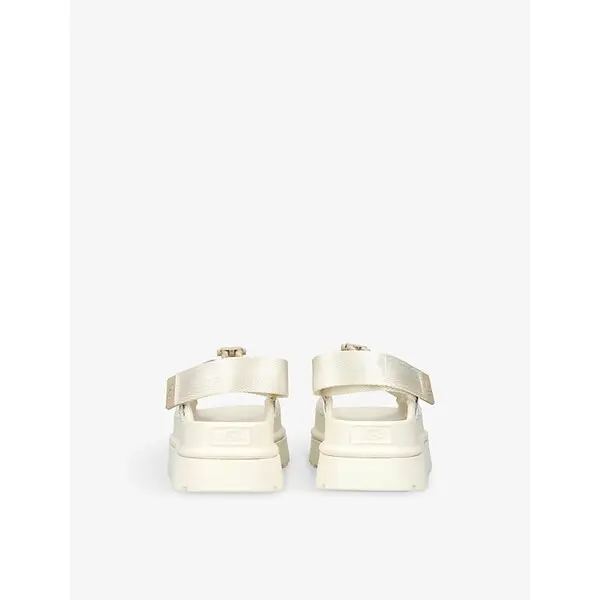 UGG Goldenglow Coated-leather Sandals