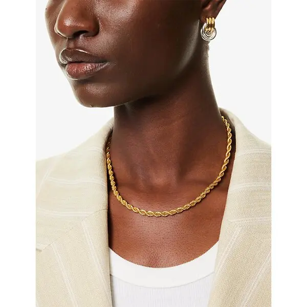 HEAVEN MAYHEM Baby Knot Gold-plated Metal Earrings - Mixed