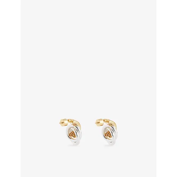 HEAVEN MAYHEM Baby Knot Gold-plated Metal Earrings - Mixed