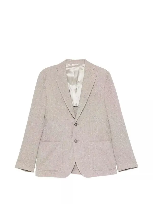 MANUEL RITZ Micro-texture Blazer