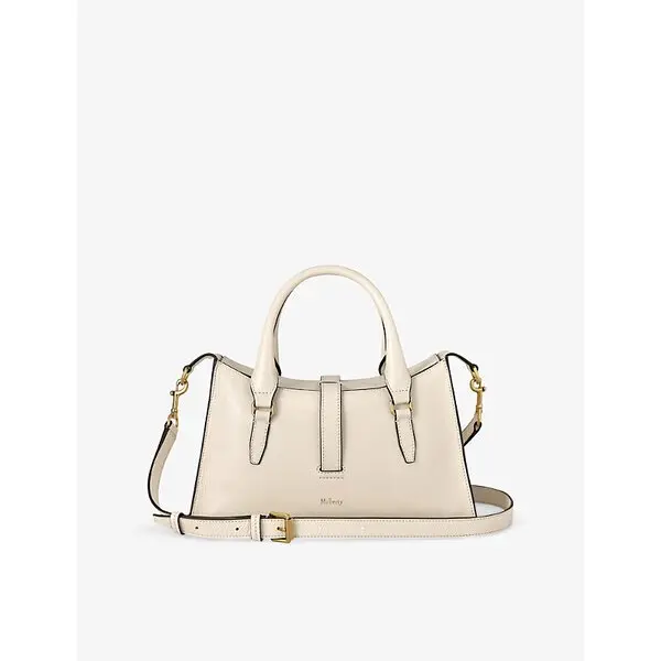 Mulberry Roxanne Small Leather Top-handle Bag - Eggshell