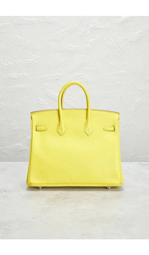 FWRD RENEW Hermes Epsom Birkin 25 Handbag - Yellow