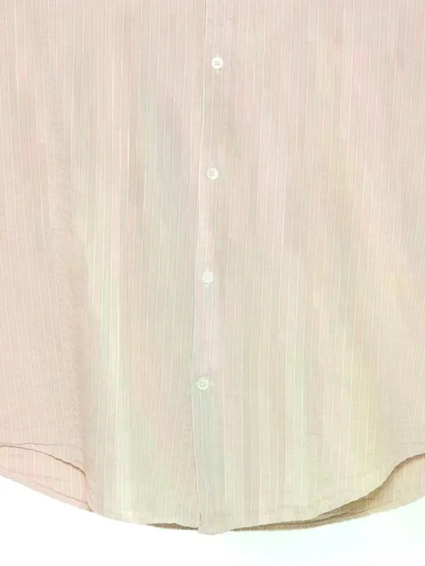 Massimo Alba Genova Seersucker Striped Shirt - Neutrals