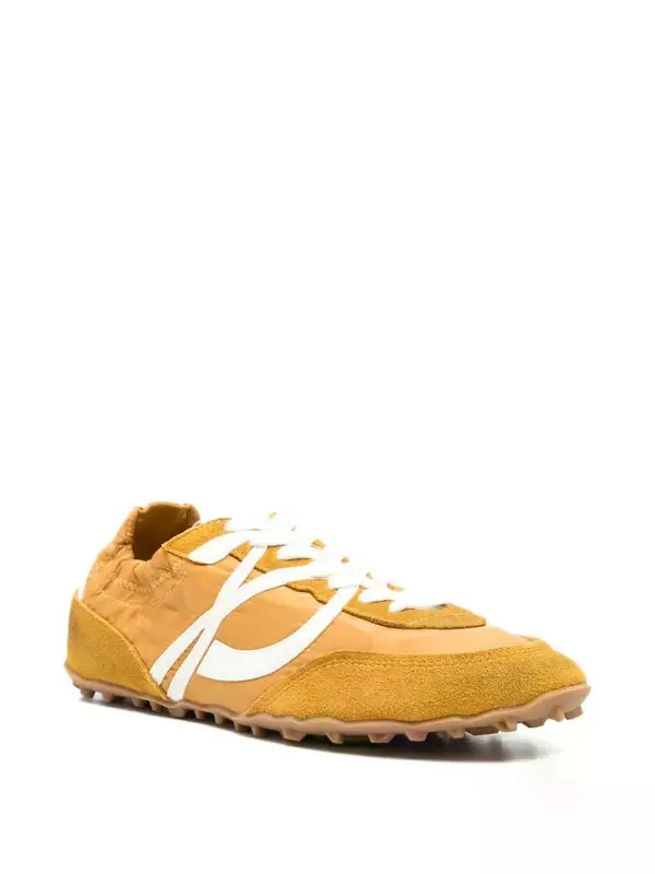 PALOMITAS BY PALOMA BARCELÒ Halia Suede-panelled Sneakers