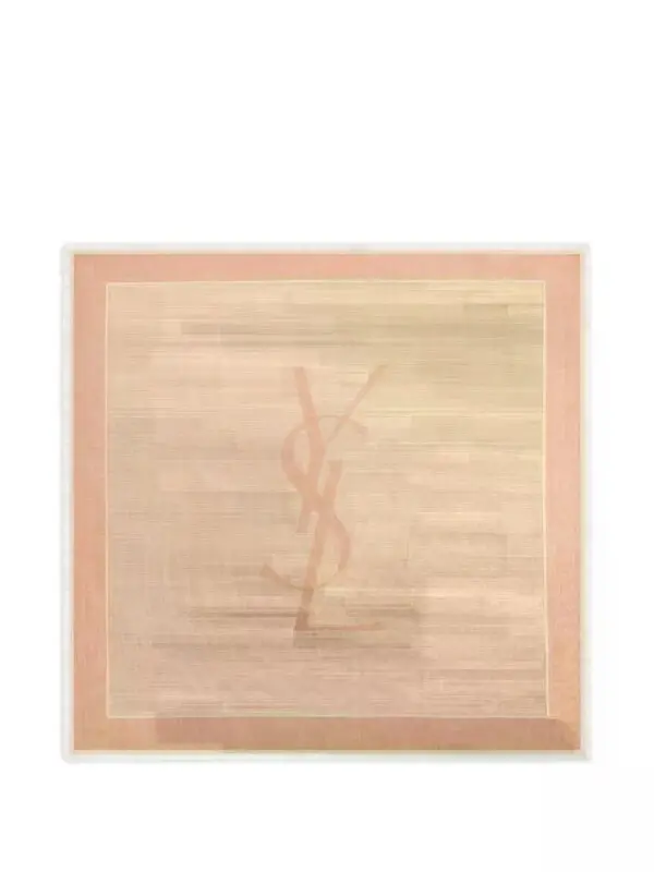 Saint Laurent Cassandre Square Scarf