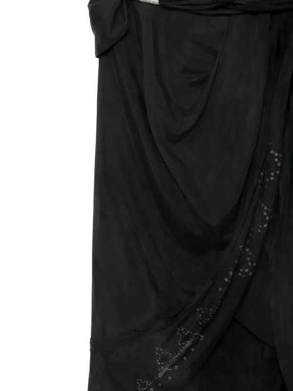 HYEIN SEO Draped Midi Skirt
