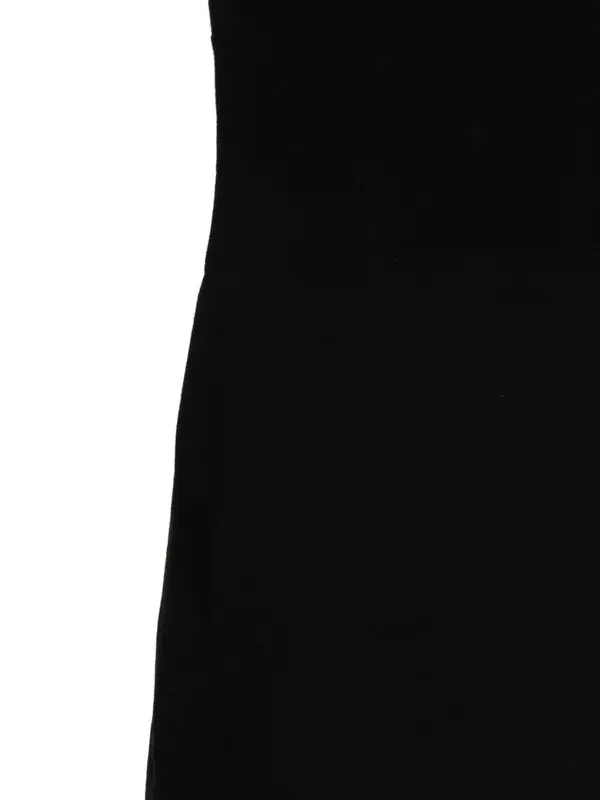 Dior Minimal Tailored Wool Dress