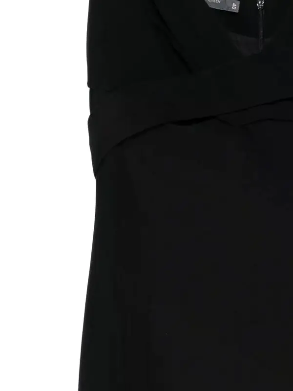 Alexander McQueen Deep V-neck Dress