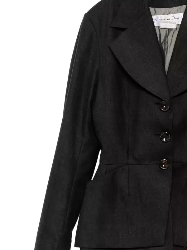 Dior Sculpted Waist Wool Suit Set