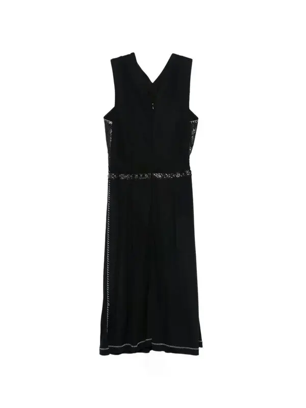 Bottega Veneta Sleeveless Halterneck Midi Dress