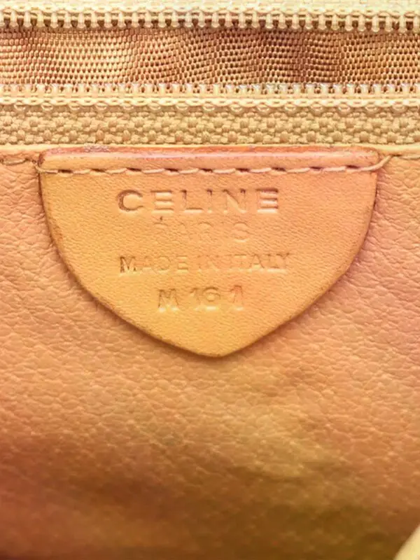 Celine Macadam Canvas Backpack