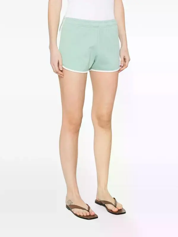 MC2 SAINT BARTH Logo Embroidered Terry Shorts