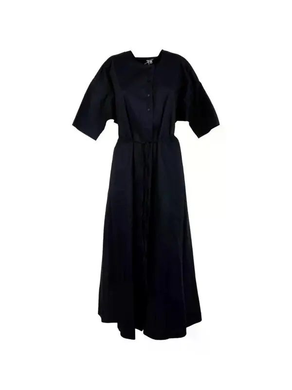 Aspesi Belted Button-front Maxi Dress
