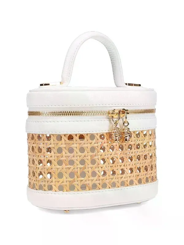 Tyler Ellis Small Victoria Wicker-panel Tote Bag