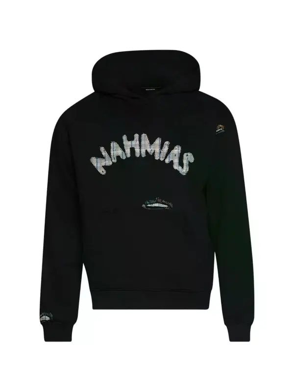 NAHMIAS Dusty Rainbow Appliqué Hoodie