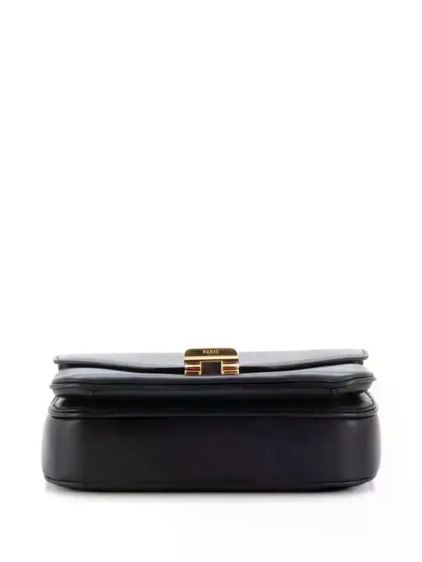 Celine C Bag Leather Small Shoulder Bag - Black