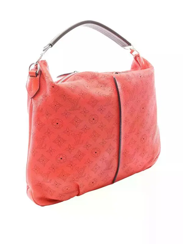 LOUIS VUITTON Monogram Mahina Selene Mm Satchel