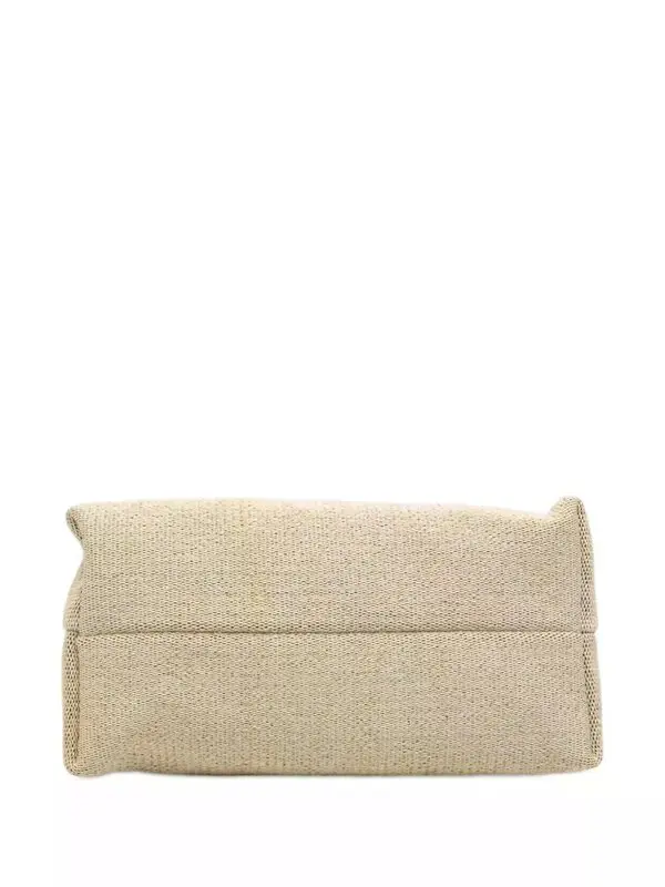 FERRAGAMO Raffia Shopping Tote