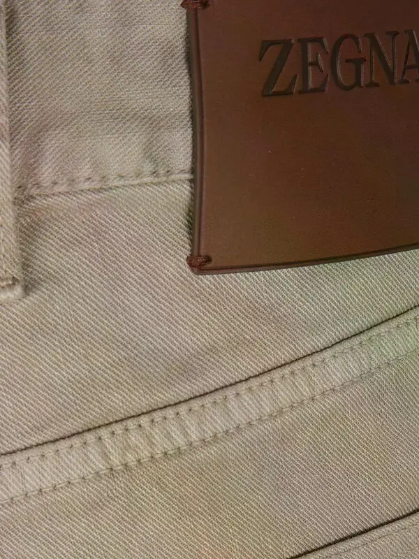 Zegna Stretch Linen-blend Trousers