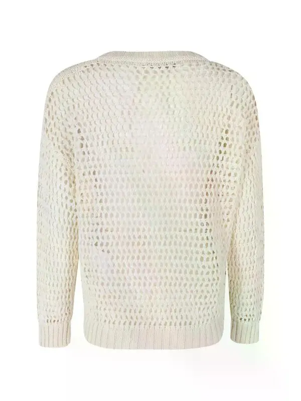Max Mara Open-knit Sweater