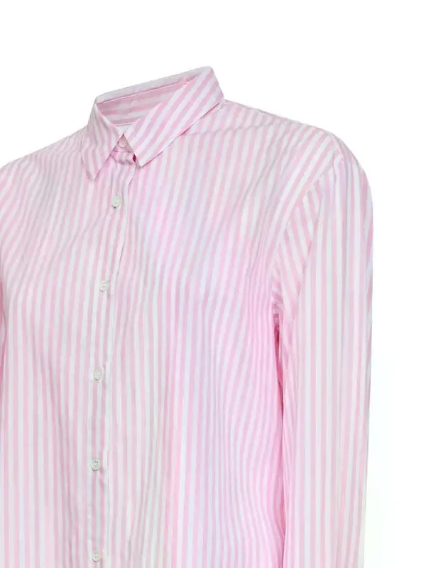 MC2 SAINT BARTH Striped Cotton Button-down Shirt