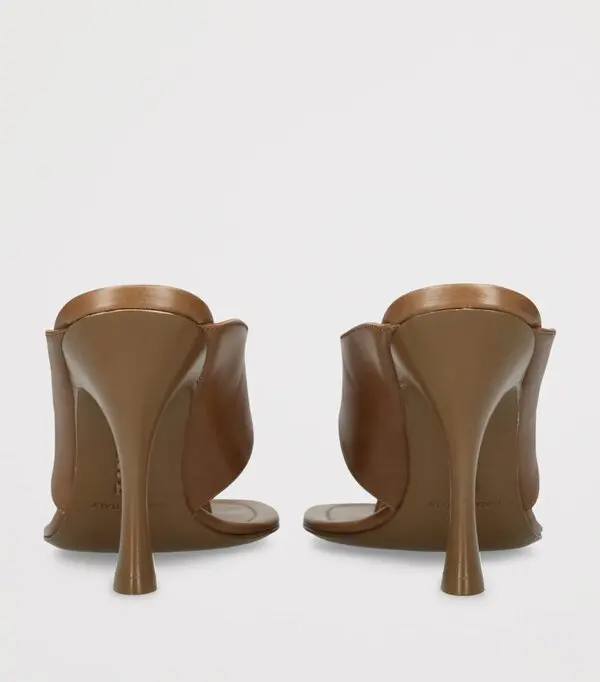 Loewe Leather Toggle Heeled Sandals