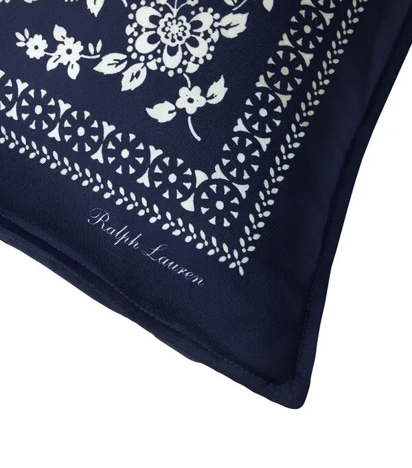 Ralph Lauren Silk Brynn Square Cushion Cover