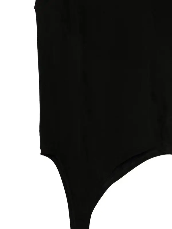 JULIUS Asymmetric Panelled Vest - Black