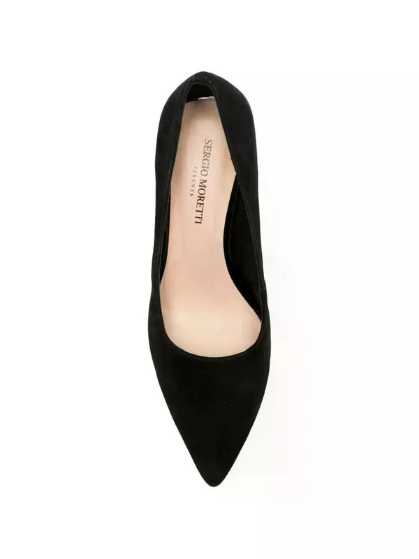 SERGIO MORETTI FIRENZE Pointed-toe Block-heel Pumps