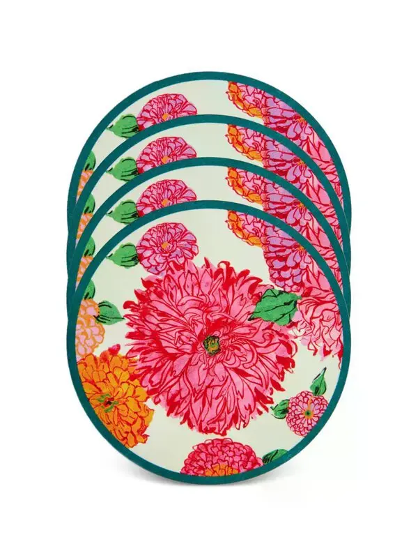 La DoubleJ Disk Coasters Set Of 4 - Neutrals