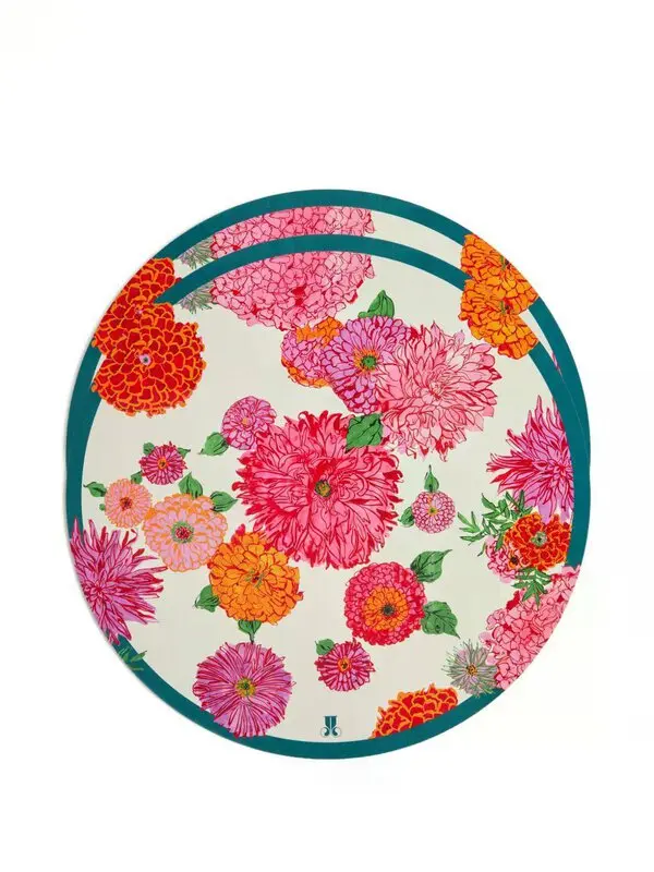 La DoubleJ Disk Placemats Set Of 2 - Neutrals