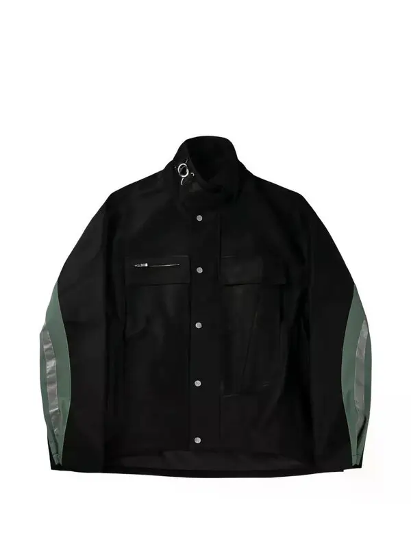 FFFPOSTALSERVICE Waxed Panelled Jacket