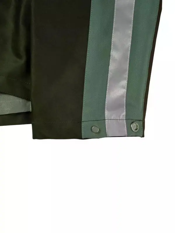 FFFPOSTALSERVICE Ff Bunker Waxed Reflective-panel Jacket