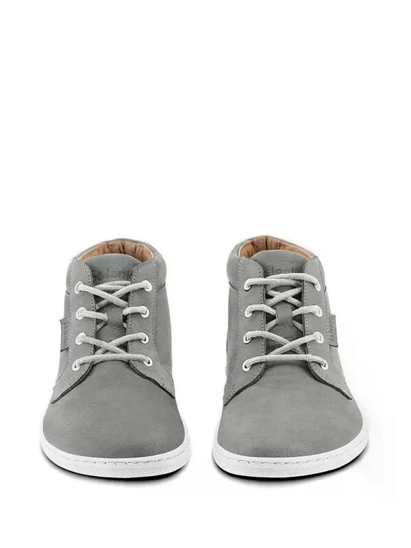 Be Lenka Synergy Lace-up Leather Sneakers - Grey