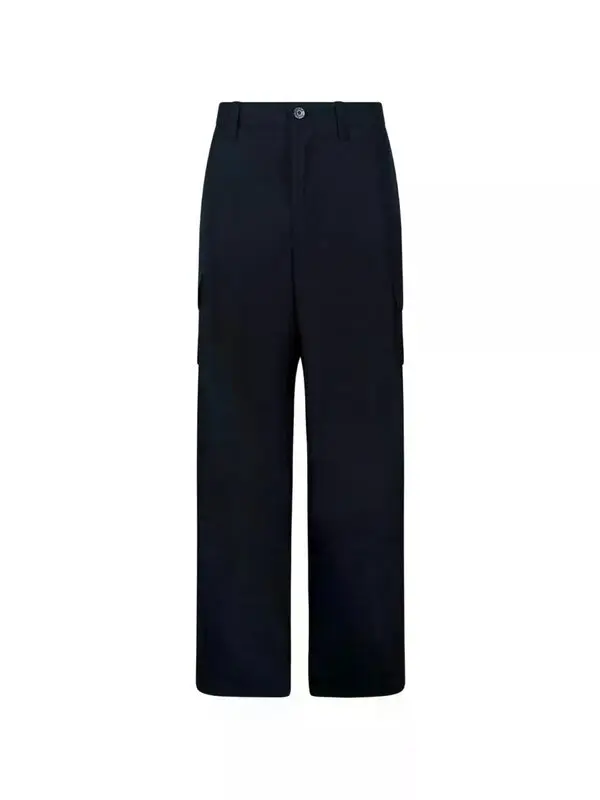 Stone Island Logo Patch Cargo Pants