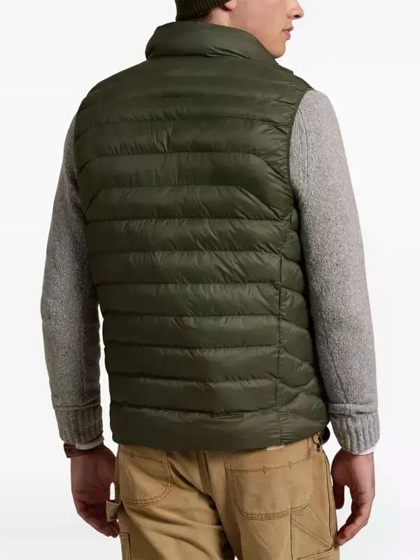 Polo Ralph Lauren Quilted Zip Gilet - Green