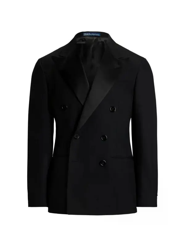 Polo Ralph Lauren Satin-lapel Double-breasted Jacket