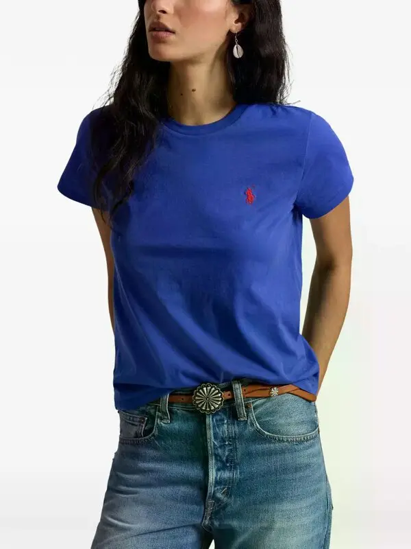 Polo Ralph Lauren Embroidered Logo T-shirt - Blue