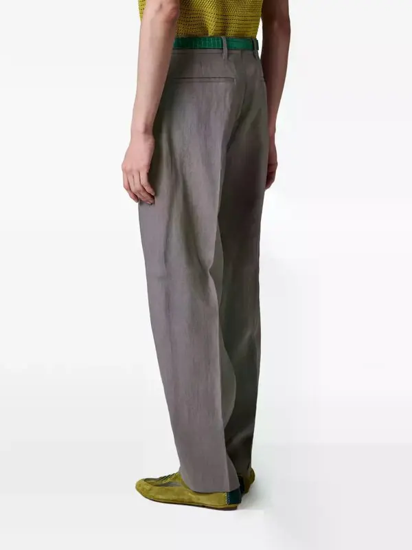 Paul Smith Relaxed-fit Linen Trousers