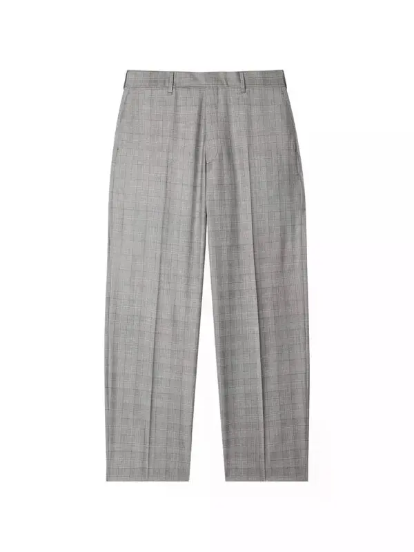 Paul Smith Checked Relaxed-fit Tailored Trousers