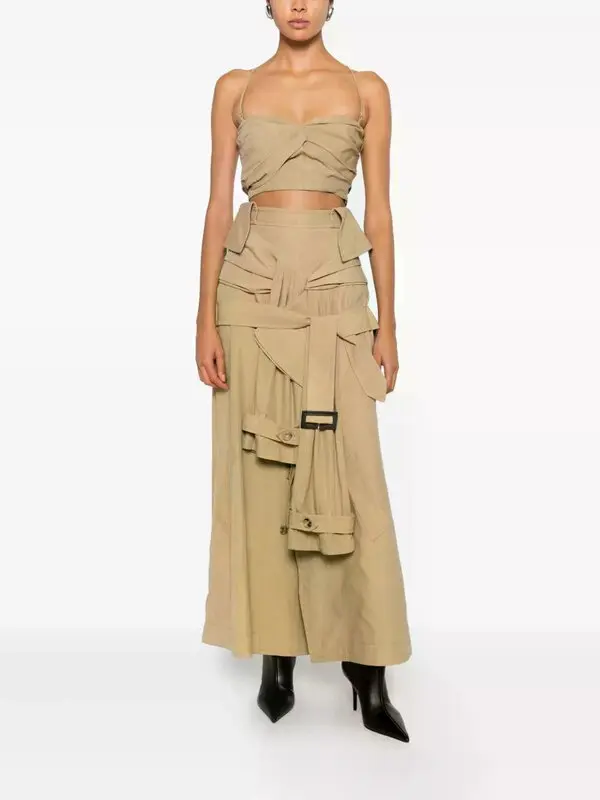 Viktor & Rolf Draped Cropped Top