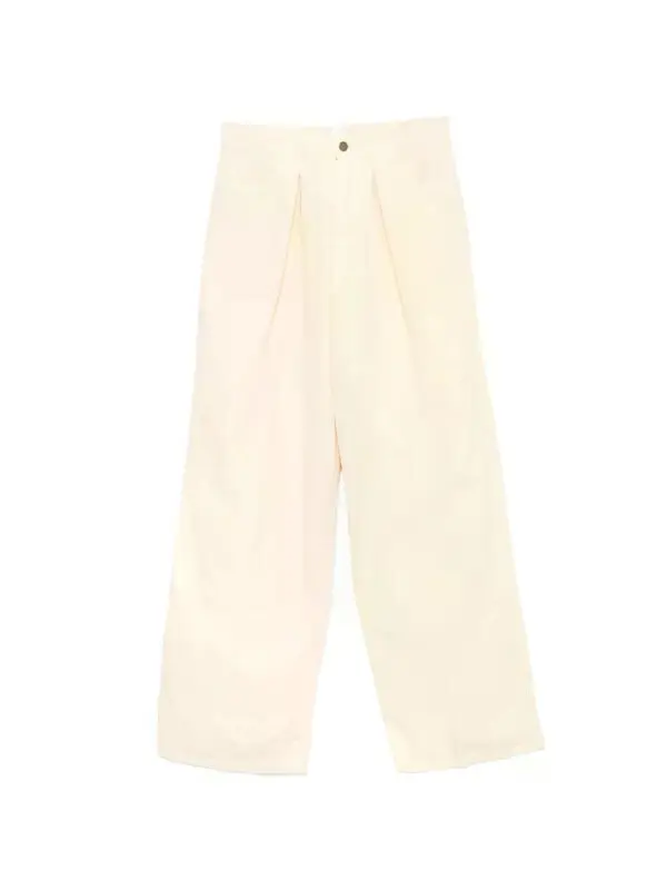 HAIKURE Pleated Detail Trousers - Neutrals