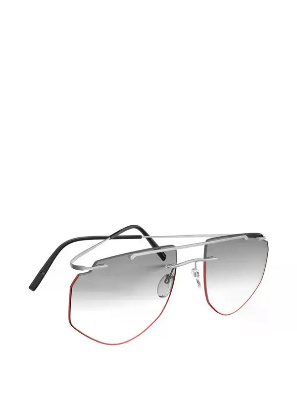 SILHOUETTE Titan Minimal Art Geometric Sunglasses
