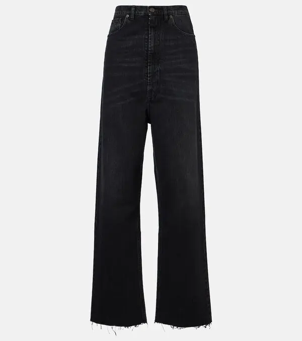 MAISON MARGIELA Wide-leg Jeans - Black